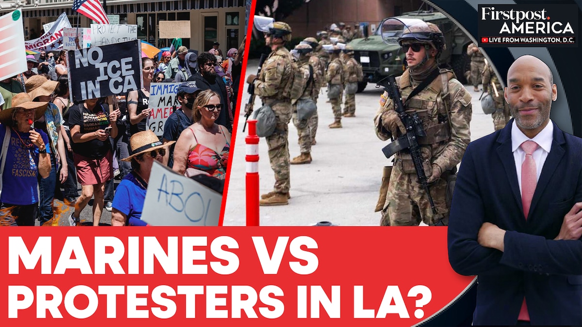 Trump Deploys Marines to LA Amid Explosive Immigration Protests ...