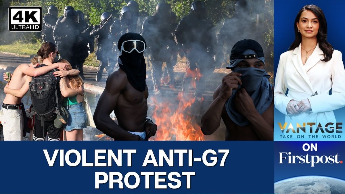 Tear Gas, Fires and Clashes Mark G7 Protest in Geneva | Vantage on ...