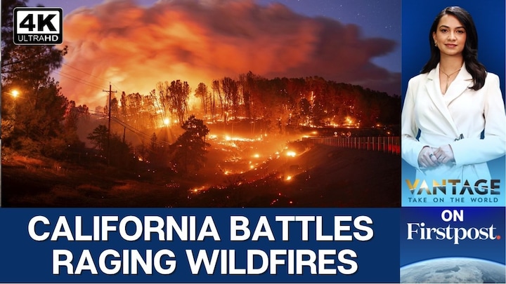 US: 2,000+ Acres Up in Flames as California Wildfire Rages | Vantage on ...