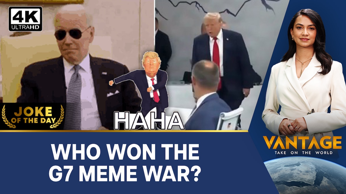 G7 Summit: Internet Memes Compare Biden and Trump's Leadership Postures ...