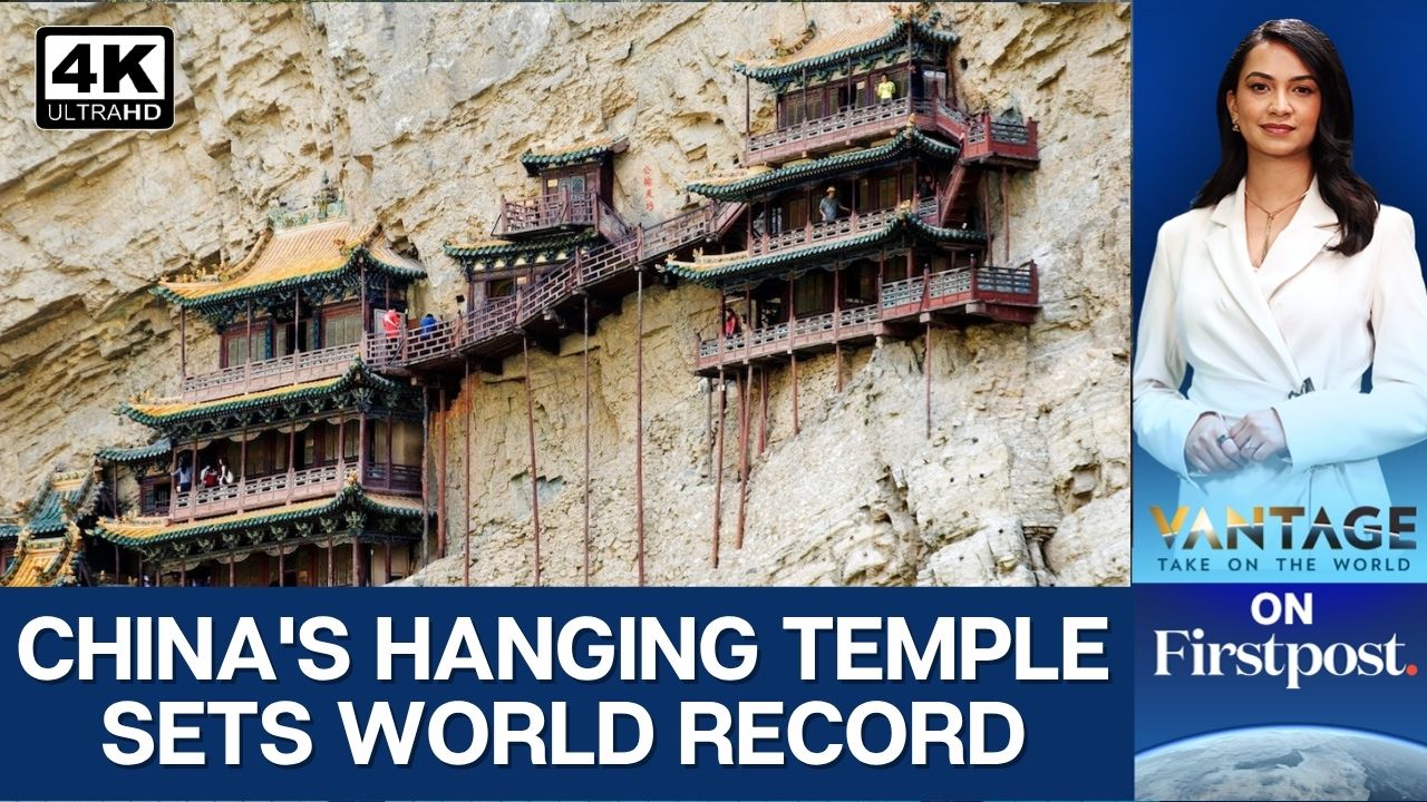 China's Ancient Hanging Temple Just Set A Guinness World Record ...