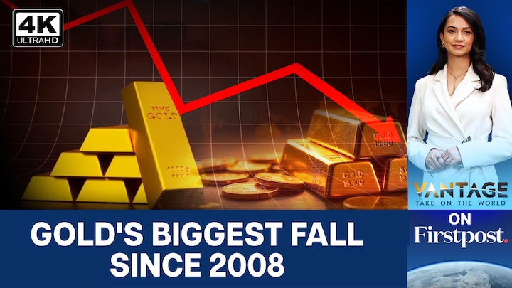 Gold's Biggest Fall Since 2008 Explained | Vantage on Firstpost
