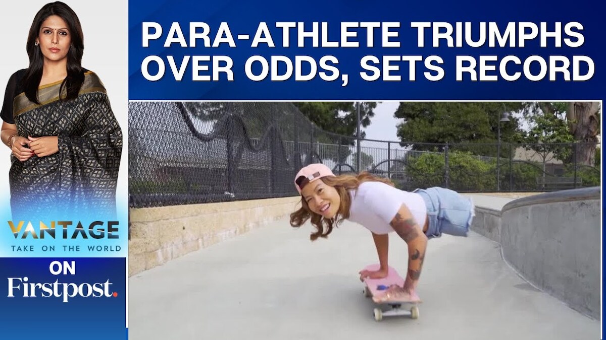 US Para-athlete Sets World Record for Longest Handstand on Skateboard