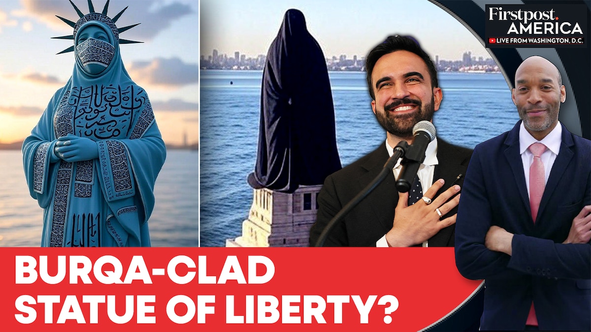 MAGA Supporters Share Images of Burqa-Clad Statue of Liberty to Slam ...