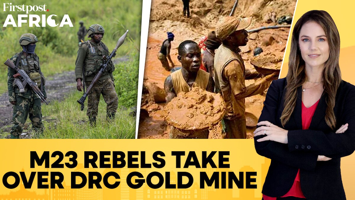 DR Congo Gold Miner Says Rwanda-Backed M23 Rebels Torture Workers | Firstpost Africa | N18G