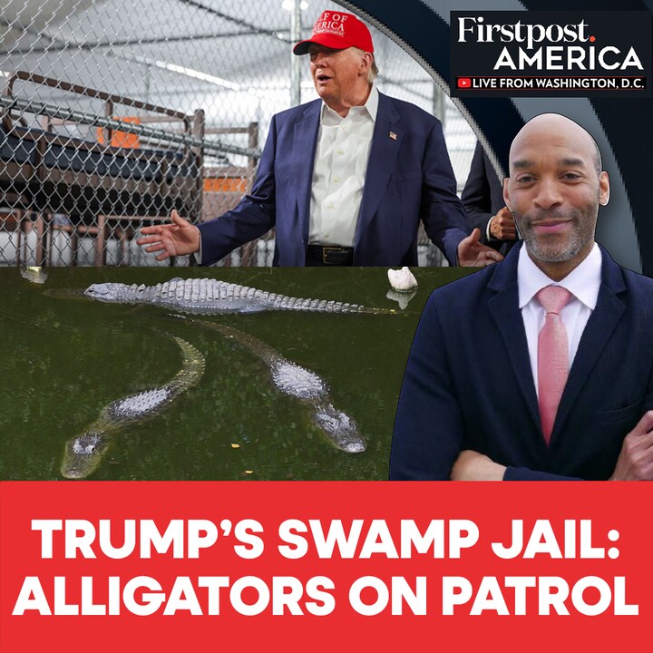 Trump's Swamp Jail: Alligators On Patrol | Firstpost America | N18G