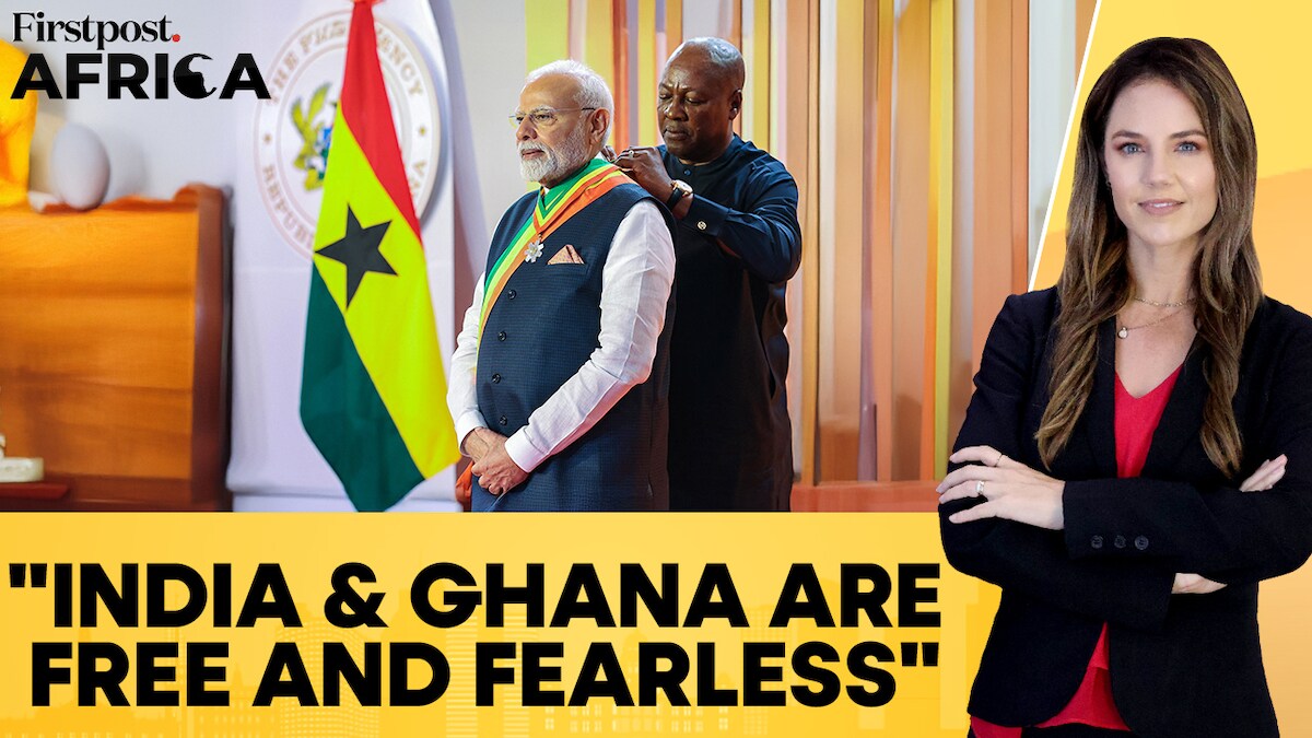 PM Modi Addresses Ghana Parliament; Talks of Global South Unity ...
