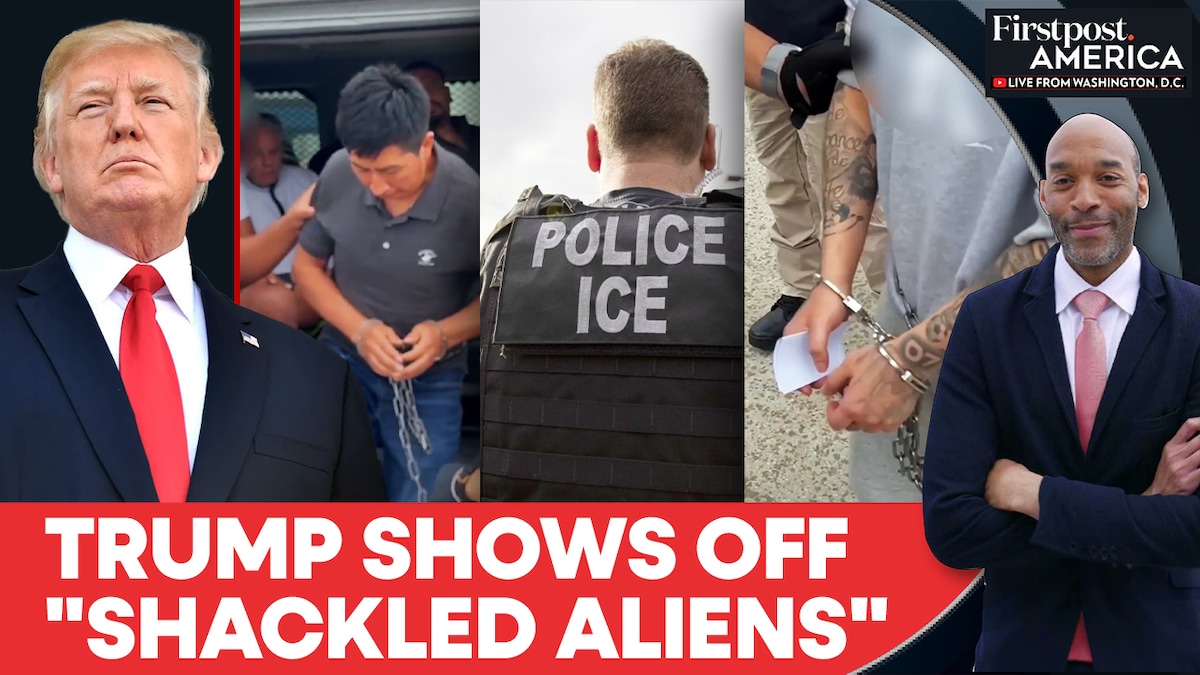 "Shackled Aliens": Trump's ICE Flexes Deportation Video of Migrants ...