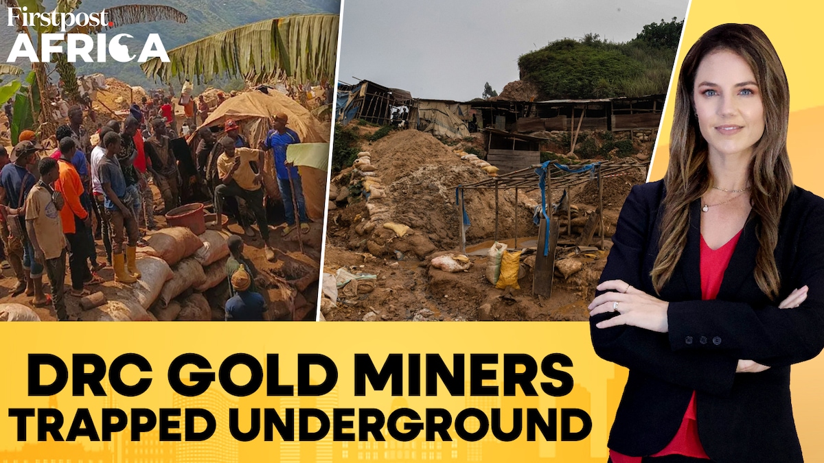 DR Congo: Shaft Collapse at Gold Mine in M23-Held Eastern DRC Traps Miners | Firstpost Africa | N18G