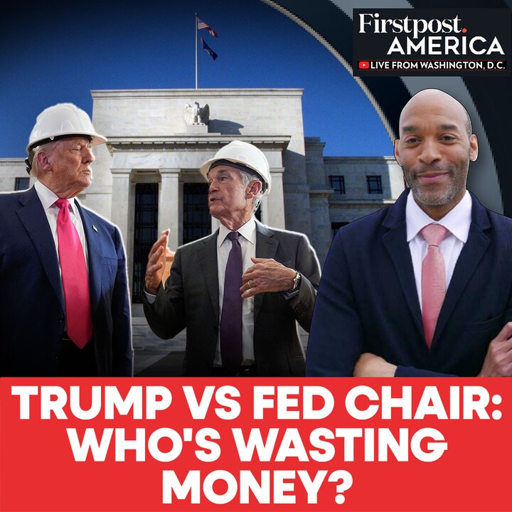 Trump vs Fed Chair Powell: Who's Wasting Money? | Firstpost America | N18G