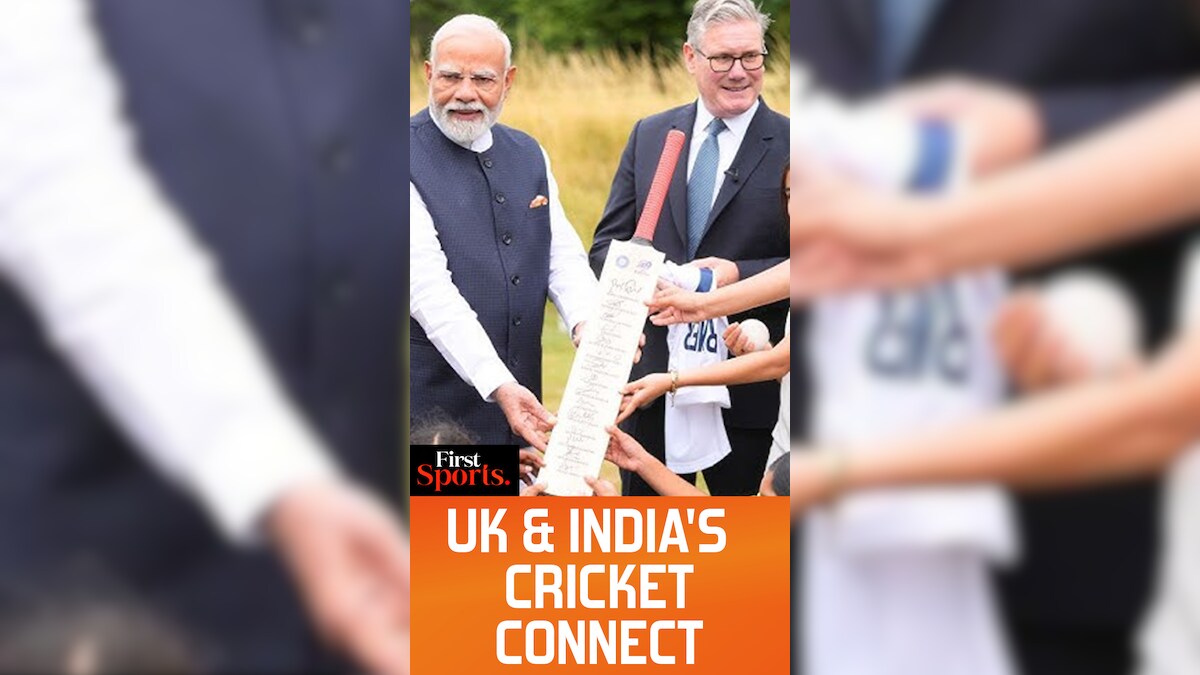 PM Modi, Starmer Join Kids During Cricket Session | First Sports With ...