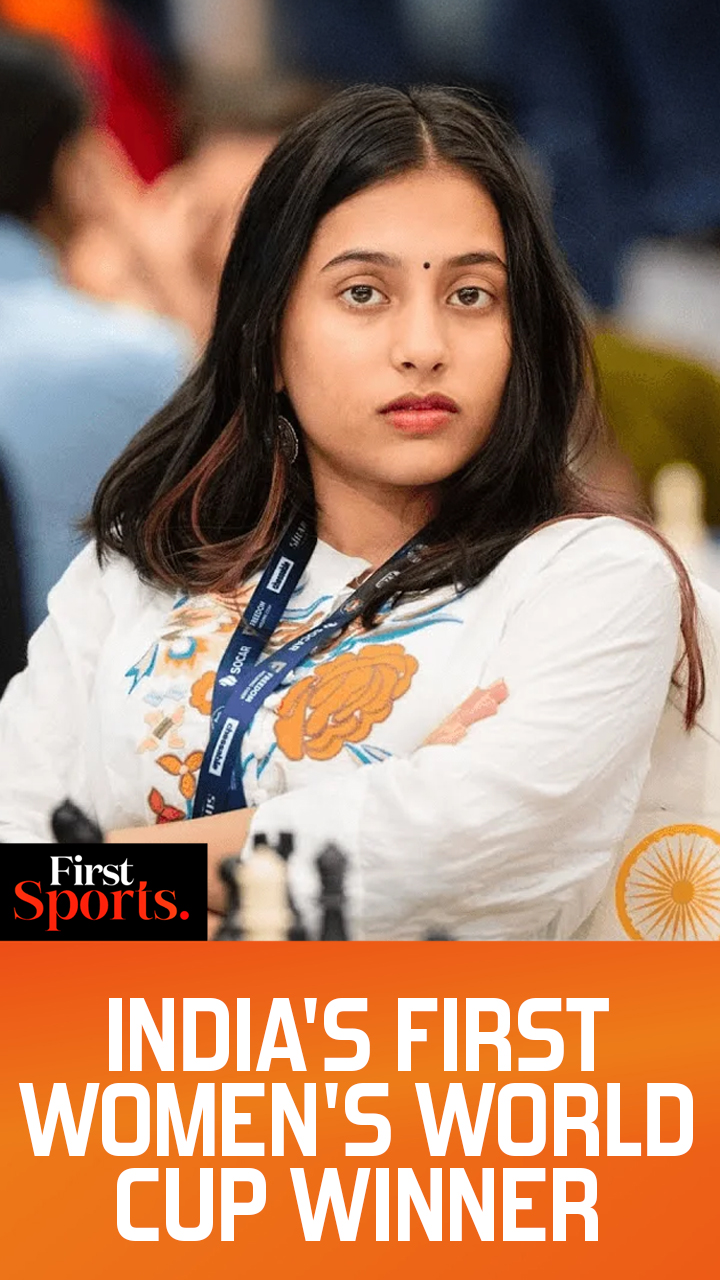 Divya Deshmukh Wins World Cup, Becomes Grandmaster | First Sports With ...