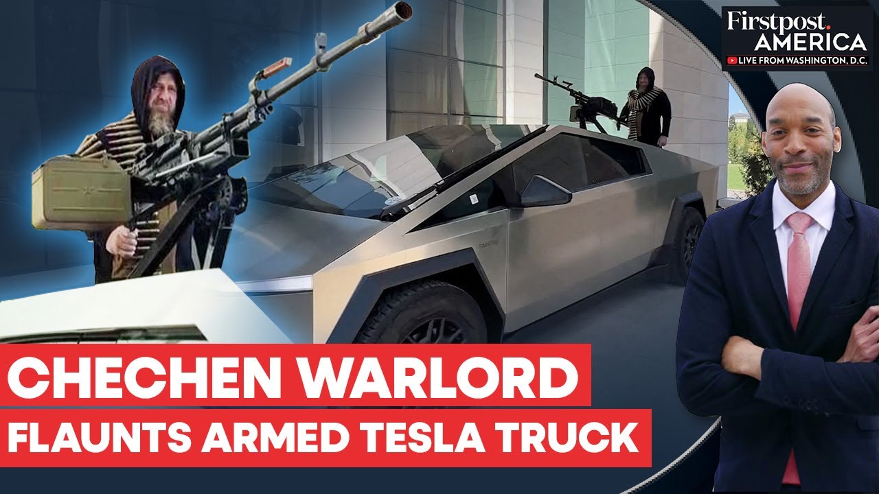 Chechnya's Leader Flaunts Armed Tesla Cybertruck, Says Musk "Donated" It
