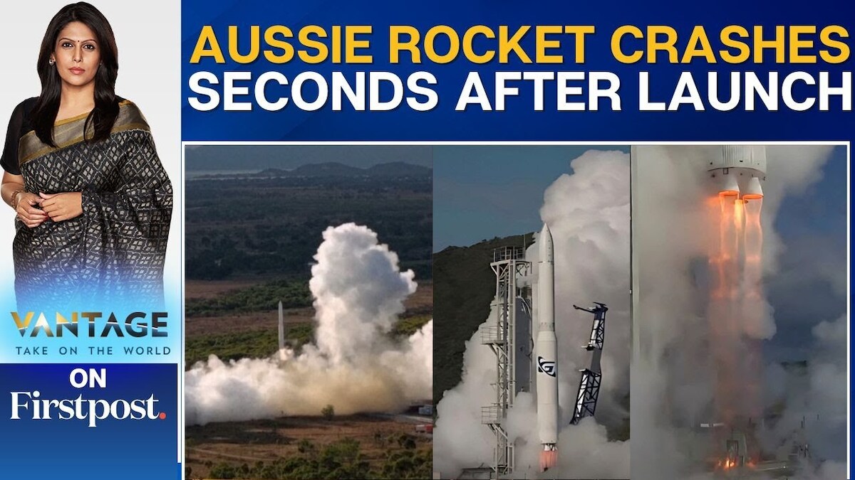 First Australian-Made Rocket Crashes Just 14 Seconds After Lift-Off ...