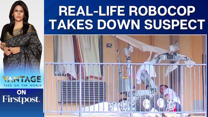 Robot Police Catches Suspect Following a Dramatic Chase
