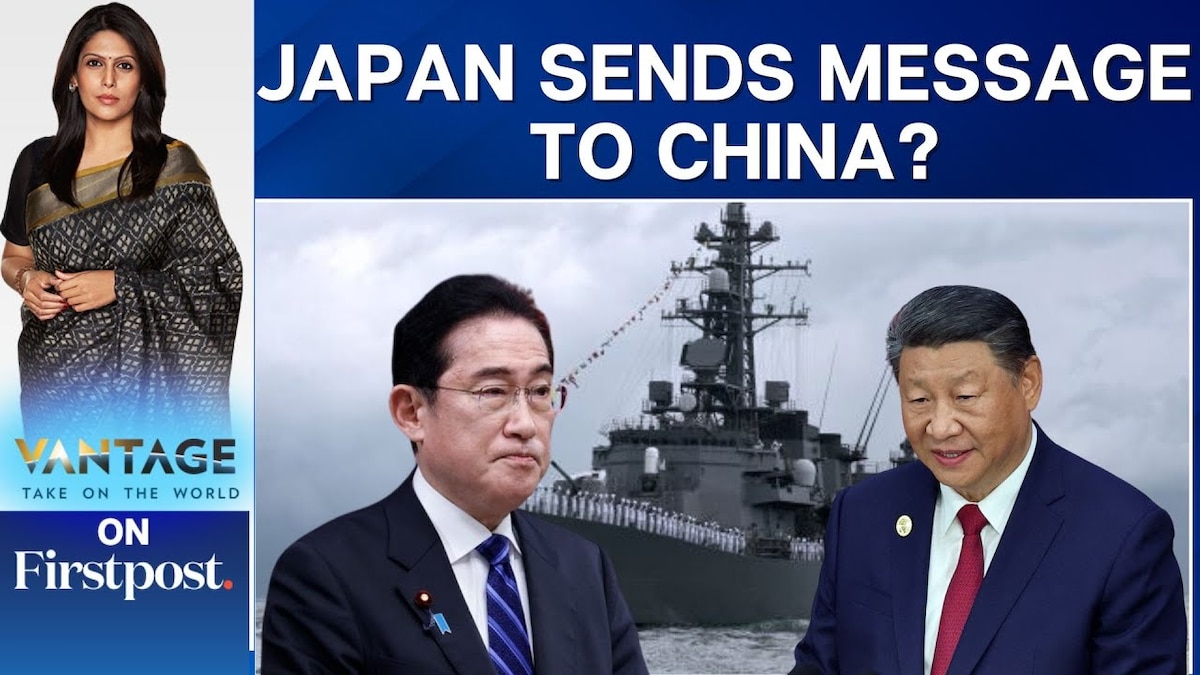 In Historic First, Japan Sails Warship Through Taiwan Strait
