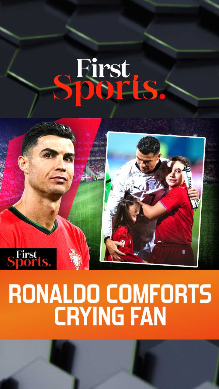 Portugal V Armenia: Meet Cristiano Ronaldo's "New Friend" | First Sports