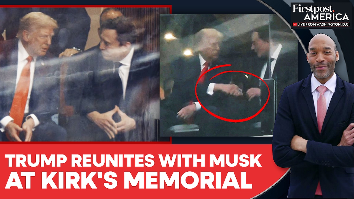 Trump, Vance Honour Charlie Kirk; Erika Forgives Alleged Killer at Memorial | Firstpost America