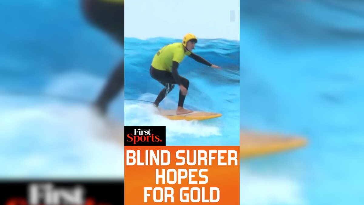 Blind Surfer Hoping For Gold at Para Surfing Championship