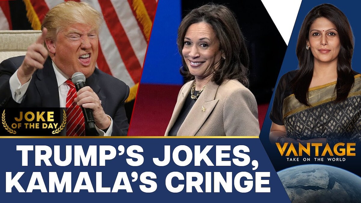 Trump and Kamala Harris Roast Each Other at Charity Dinner | Vantage ...