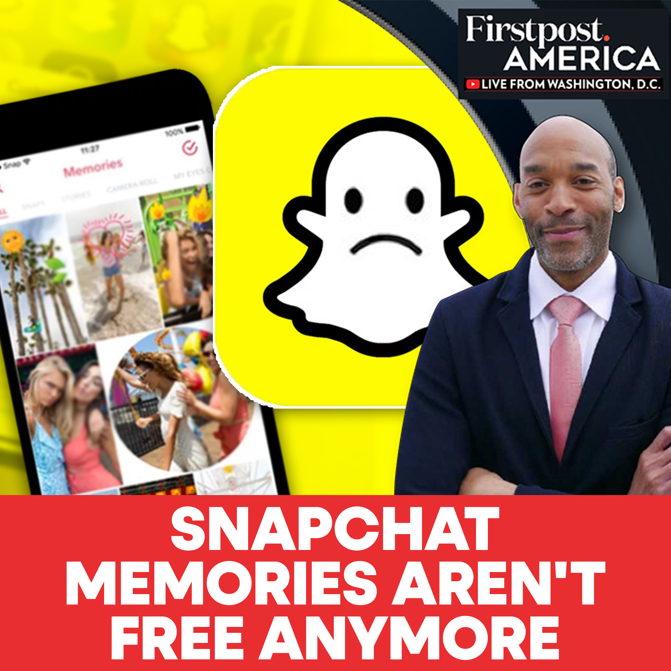 Snapchat users to now pay for memories storage| Firstpost America | N18G