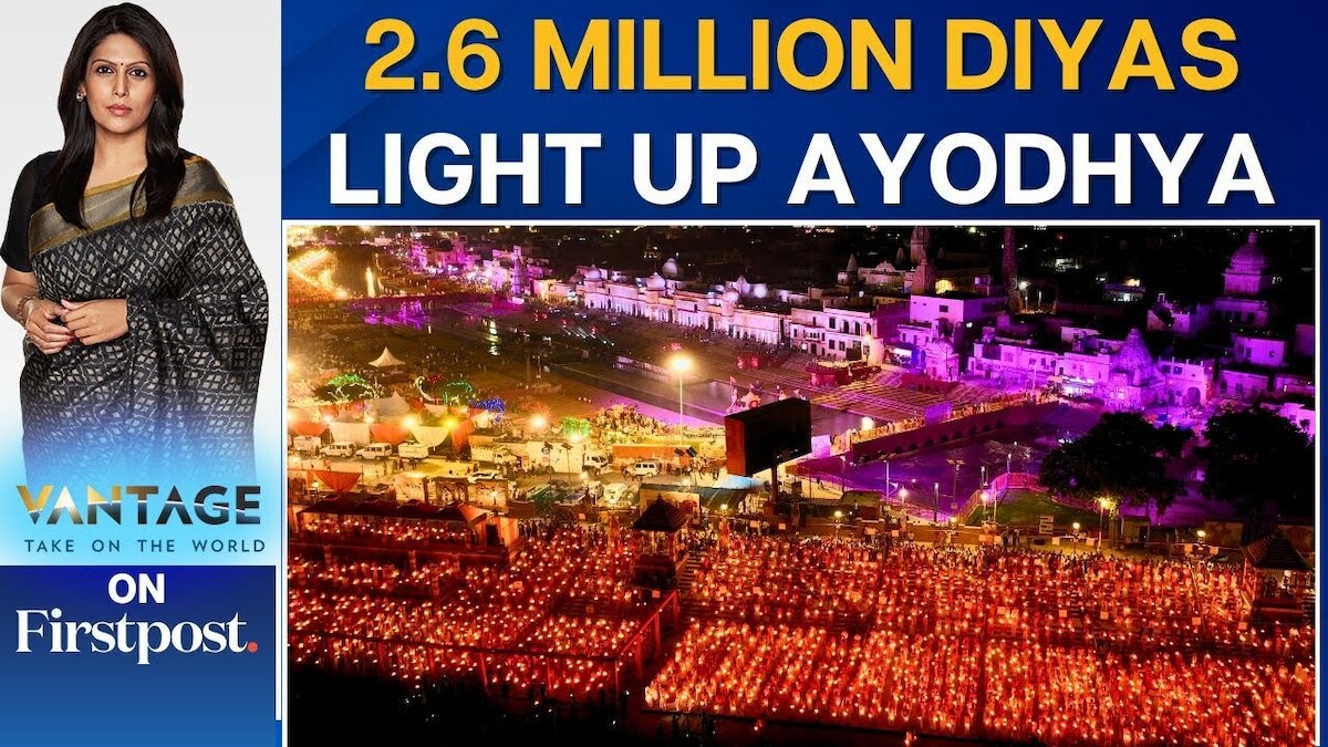 Ayodhya sets new record as 2.6 million oil lamps illuminate on Diwali ...