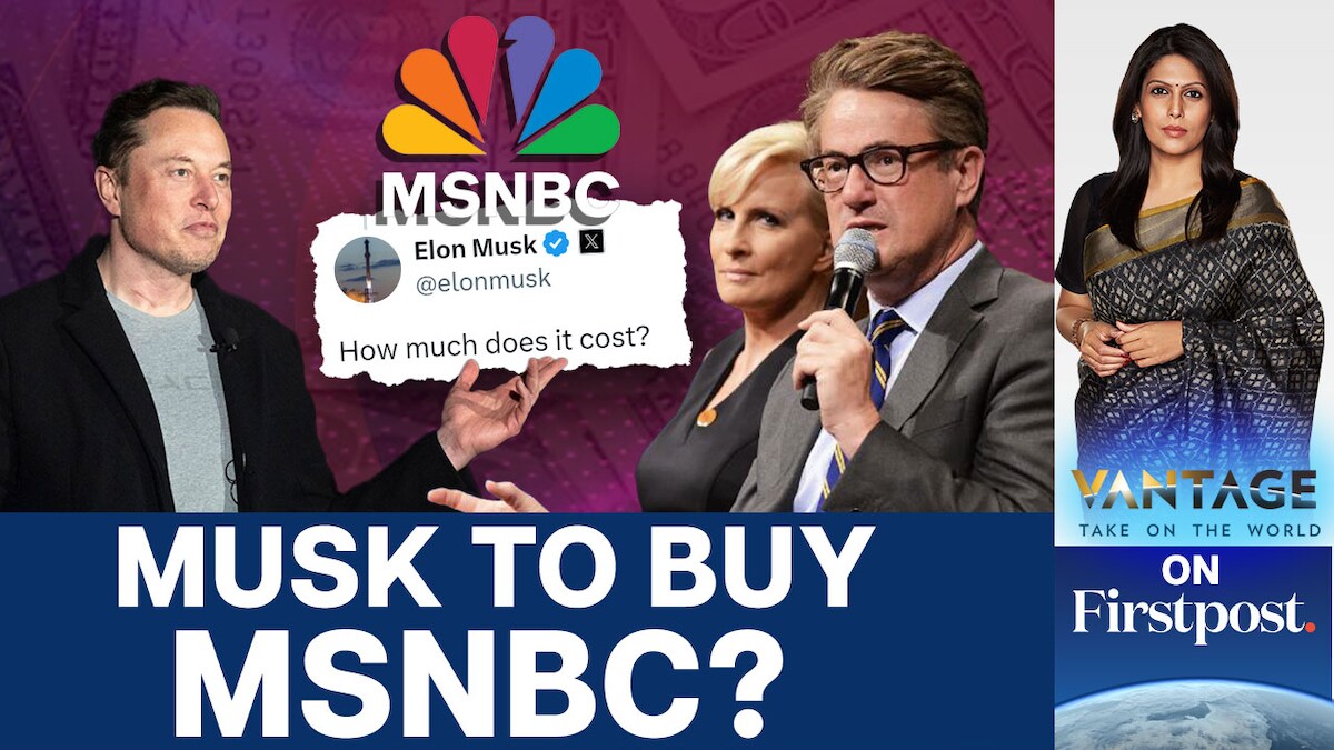 "How Much Does It Cost?": Elon Musk Jokes About Buying MSNBC | Vantage ...