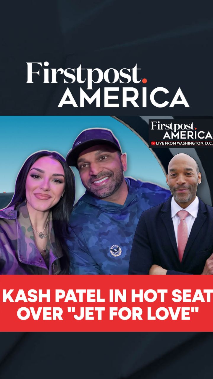 Kash Patel In Hot Seat over "Jet For Love" | Firstpost America