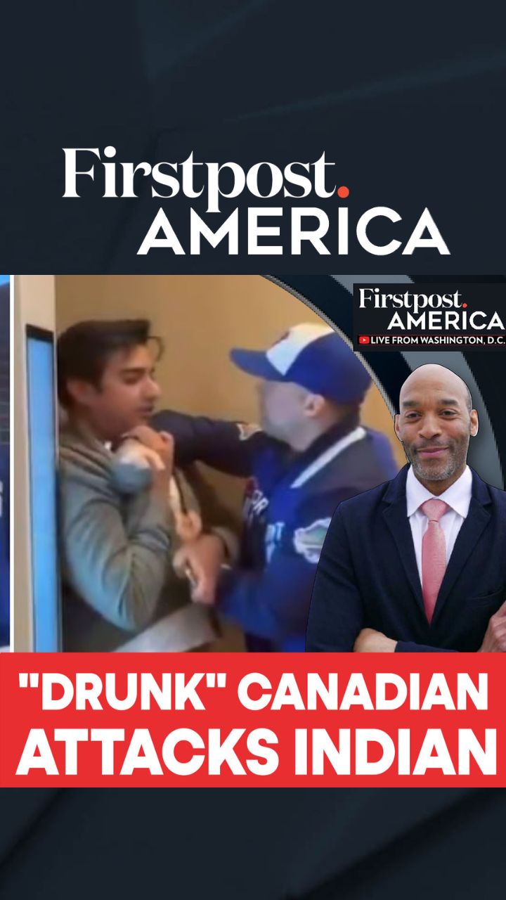 "Drunk" Canadian Attacks Indian | Firstpost America