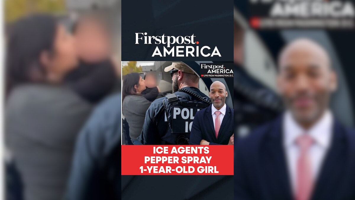 ICE Agents Pepper Spray 1-Year-Old Girl | Firstpost America