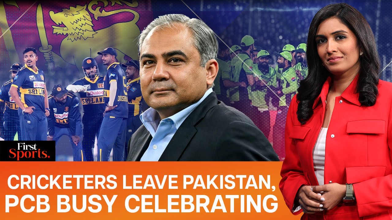 Sri Lankan Cricketers Leave, Pakistan Busy Celebrating Win V India ...