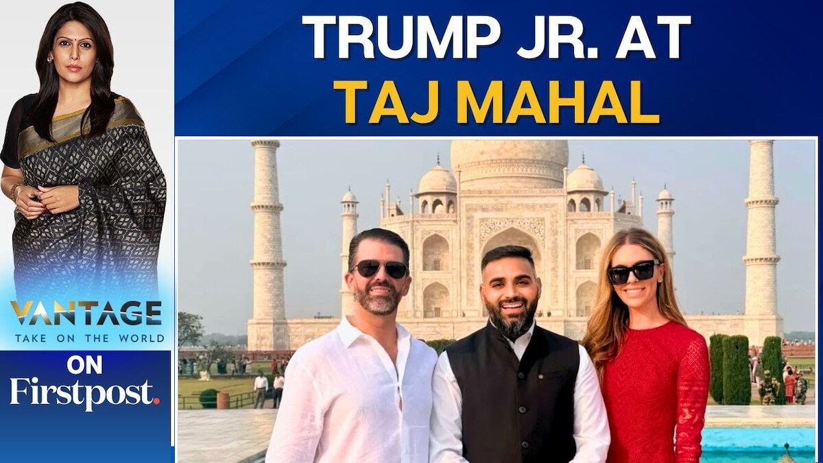 Donald Trump Jr. Visits India: Strikes a Pose at the Taj Mahal ...