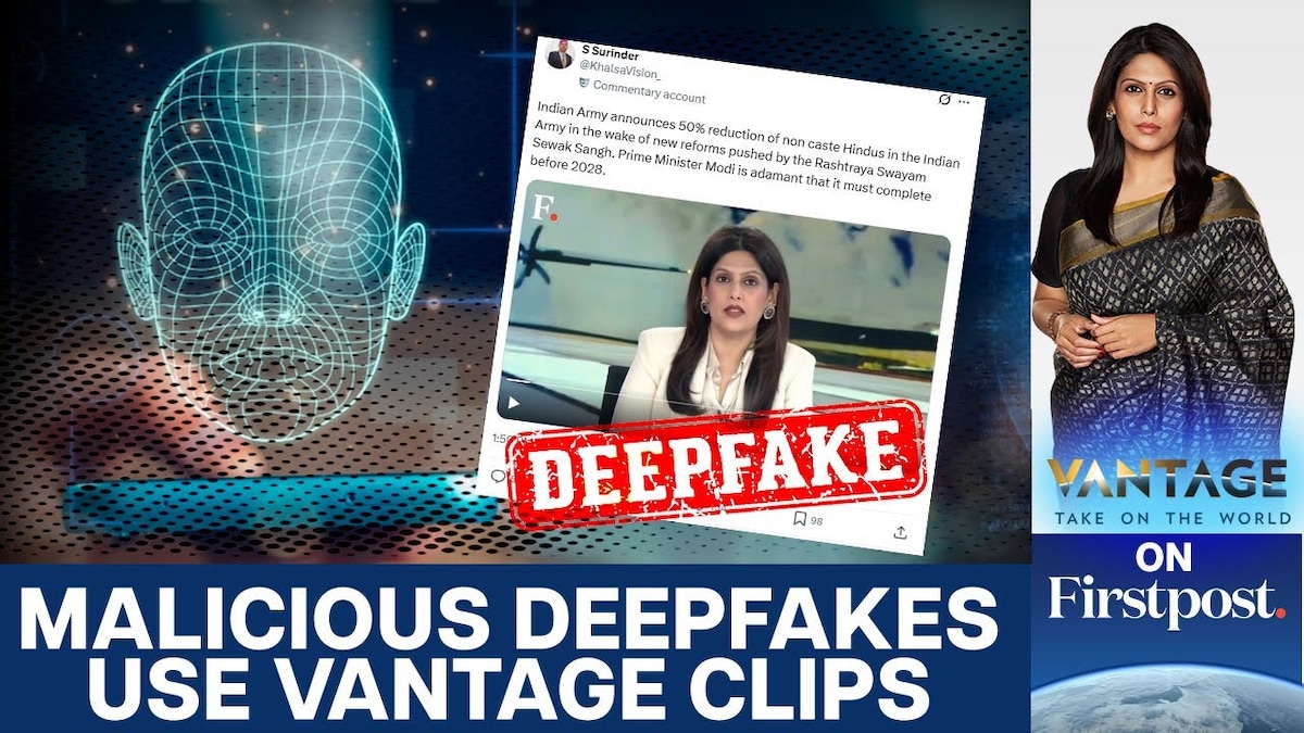 Deepfakes of Vantage, Indian Army Chief Seek to Sow Communal Divide | Vantage with Palki Sharma