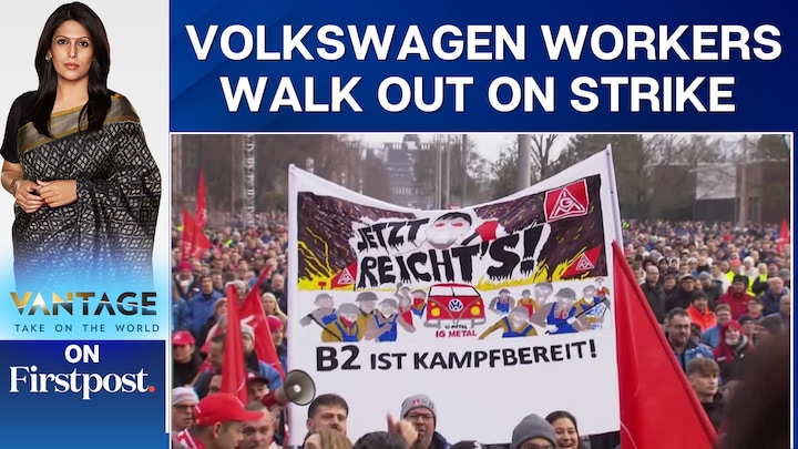 Thousands of Volkswagen Workers Protest in Germany Over Wage Cuts ...