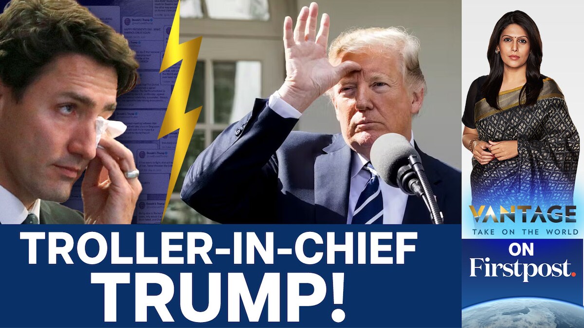 Trump Trolls Trudeau, Calls Him "Governor of Canada State" | Vantage ...