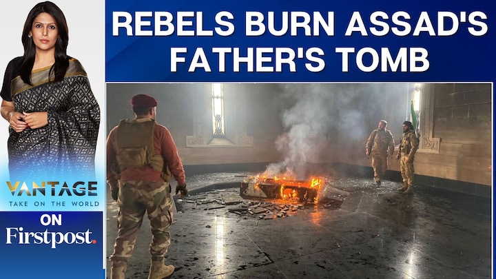 Syrian Rebels Set Fire to Tomb of Bashar al-Assad's Father | Vantage ...