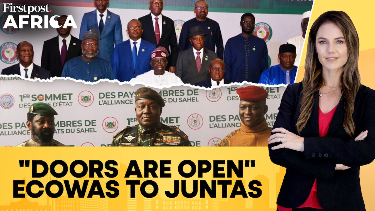 West Africa Bloc ECOWAS Offers Niger, Mali, Burkina Faso 6 Months to Rethink Exit | Firstpost Africa