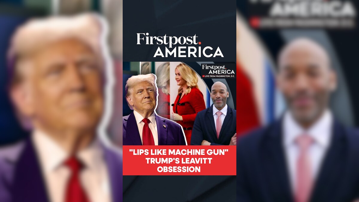 "Lips Like Machine Gun" Trump's Leavitt Obsession | Firstpost America