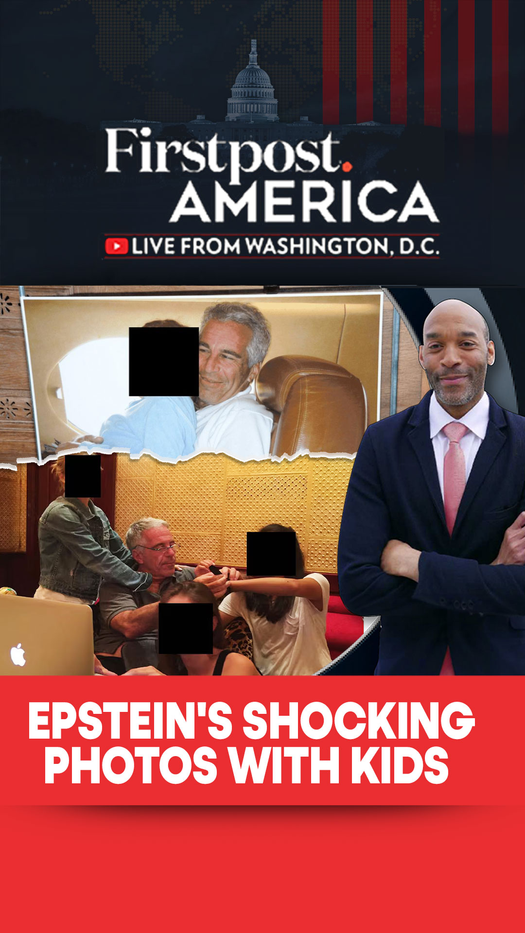 Epstein's Shocking Photos With Kids | Firstpost America