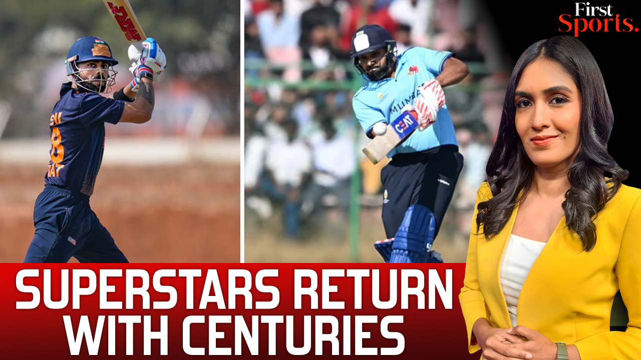 Rohit, Virat Hit Centuries On Domestic Return, Fans Go Wild | First ...