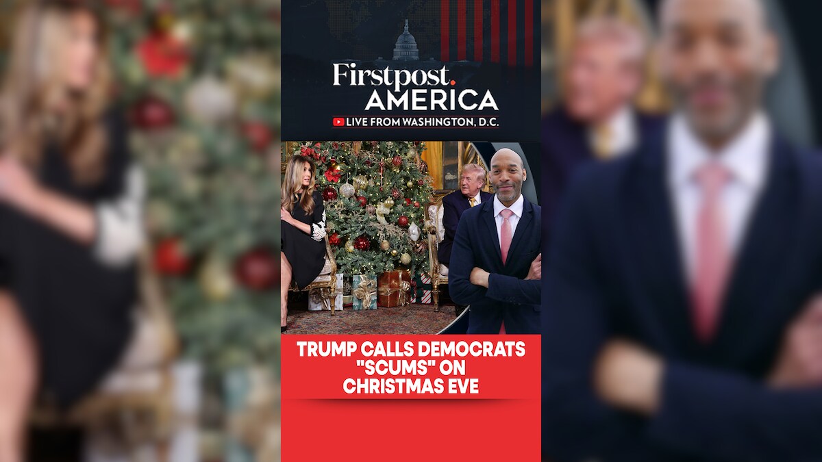 Trump Calls Democrats "Scums" On Christmas Eve | Firstpost America