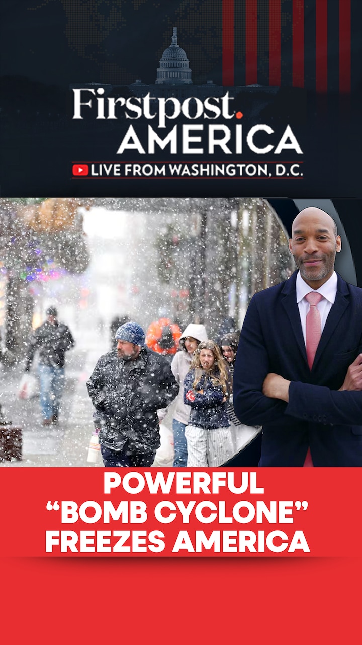 Powerful “Bomb Cyclone” Freezes America | Firstpost America